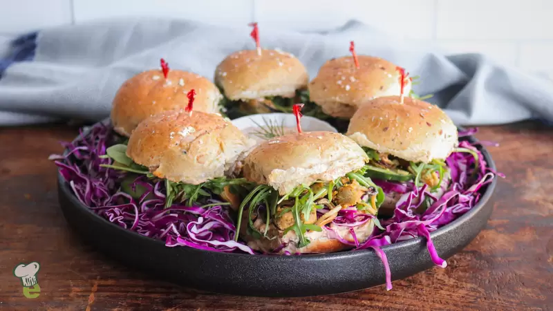 Heart Healthy Smoked Mussel Po Boy Sliders Recipe