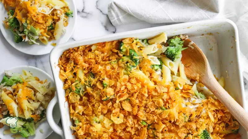Heart Healthy Turkey Broccoli Casserole Recipe