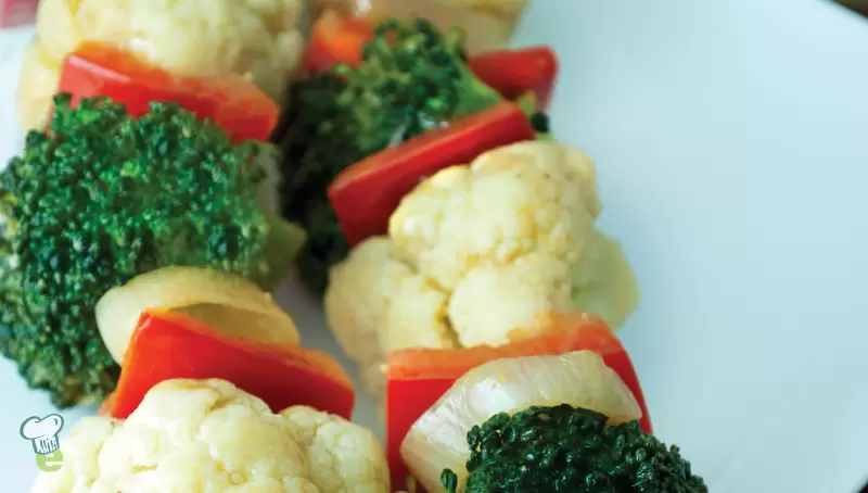 Heart Healthy Vegetable Kebabs Recipe