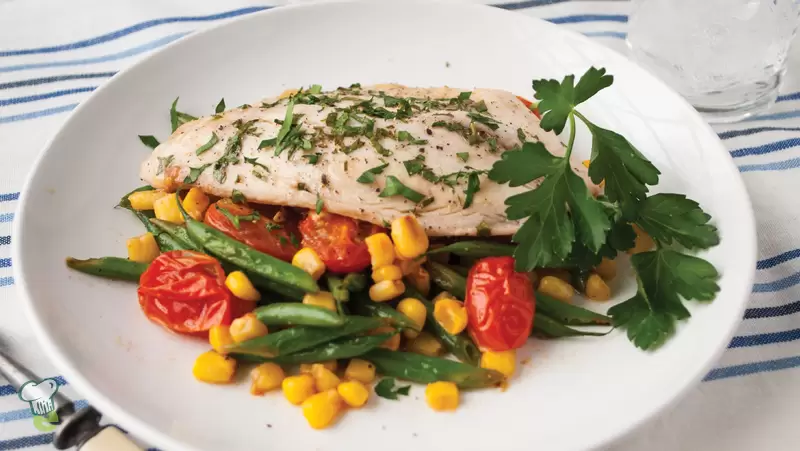 Heart Healthy Baked Fish Fillet Recipe