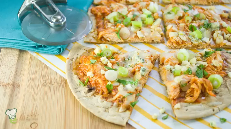 Heart Healthy Buffalo Chicken Pizza Recipe