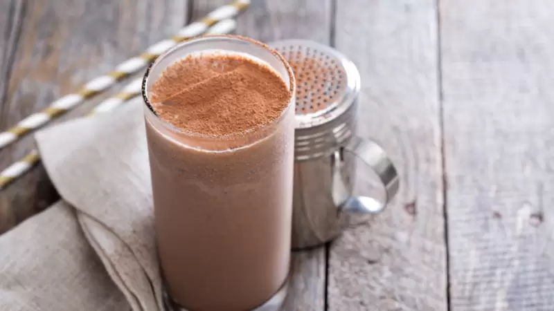 Heart Healthy Chocolate Milkshake Recipe