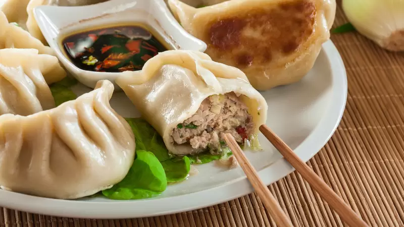 Heart Healthy Pork Dumplings Recipe