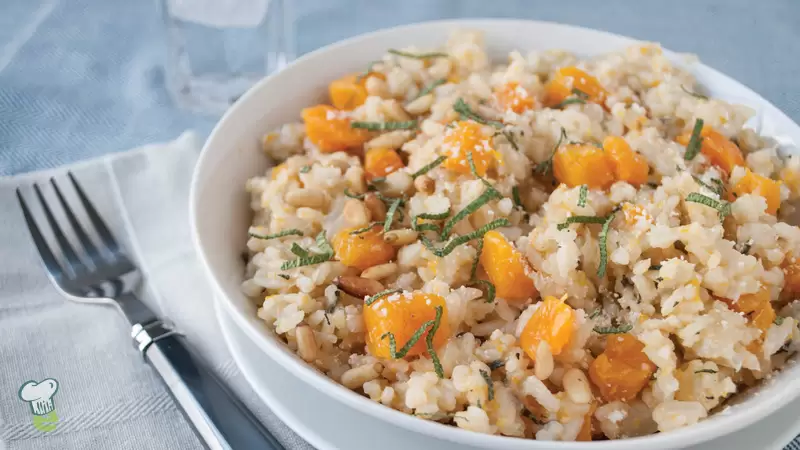 Heart Healthy Butternut Squash Risotto Recipe