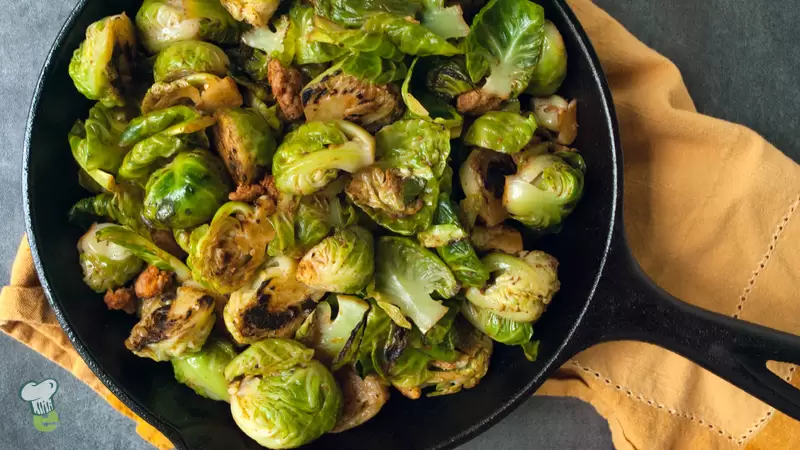 Heart Healthy Garlic Brussels Sprouts Recipe