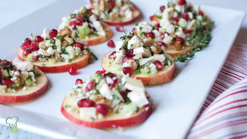 Heart Healthy Apple Canapes Recipe