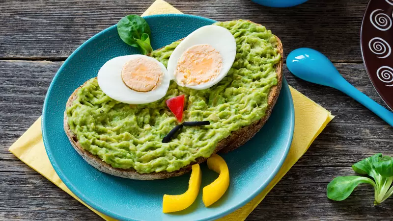 Heart Healthy Spooky Avocado Toast Recipe