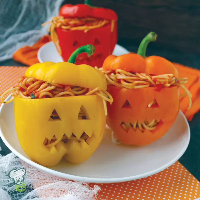 Heart-Healthy Monster Stuffed Peppers Recipe