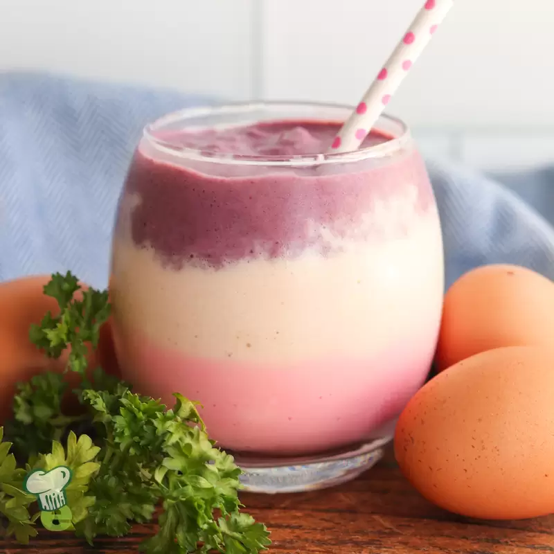 Layered Easter Smoothie Recipe (Vegan & Heart Healthy)