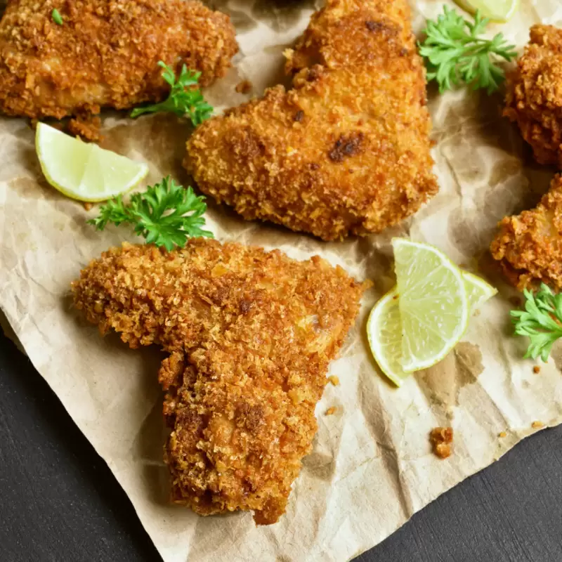 Heart-Healthy Crispy Southern Chicken - Oven Fried & Low Fat