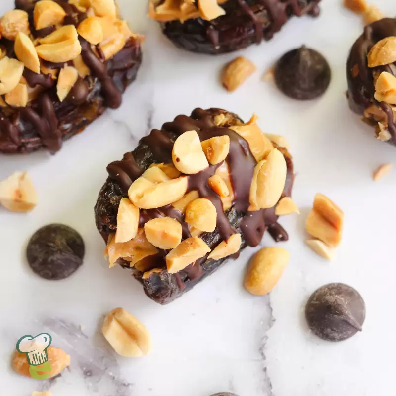 Date Snickers Recipe | Gluten and Dairy Free Candy