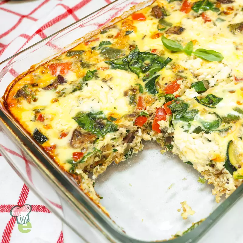 Mediterranean Breakfast Casserole | Low Sodium Recipe