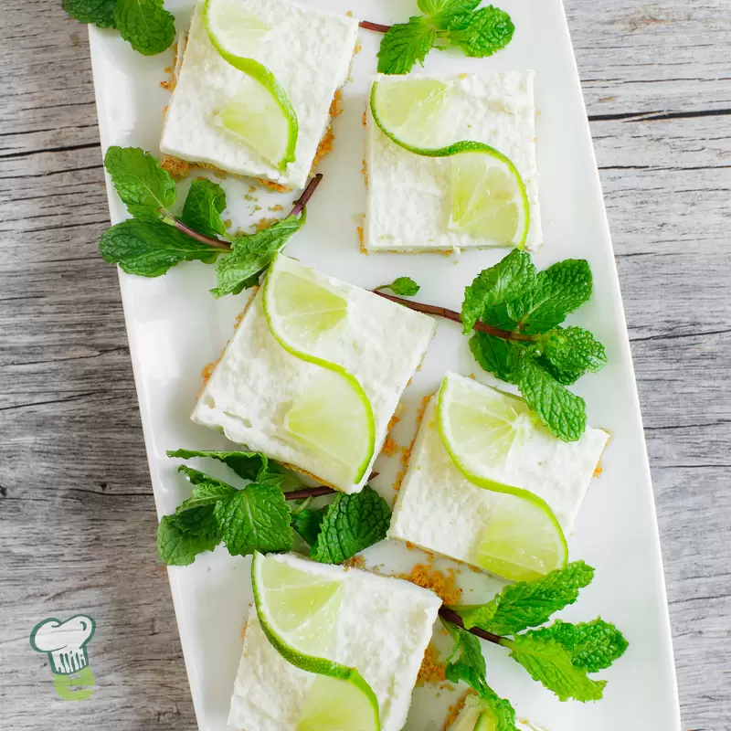 Heart Healthy Key Lime Squares