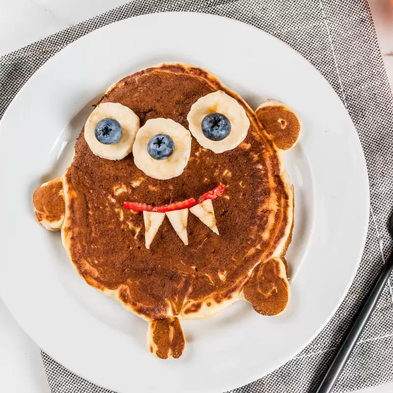 Heart Healthy Monster Pancakes