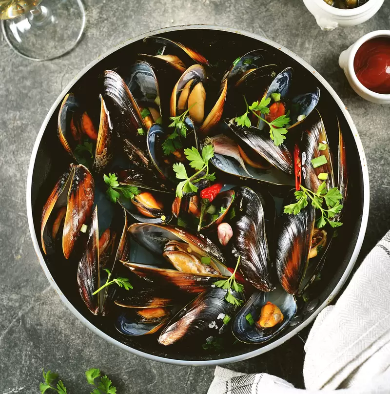 how to cook mussels healthy