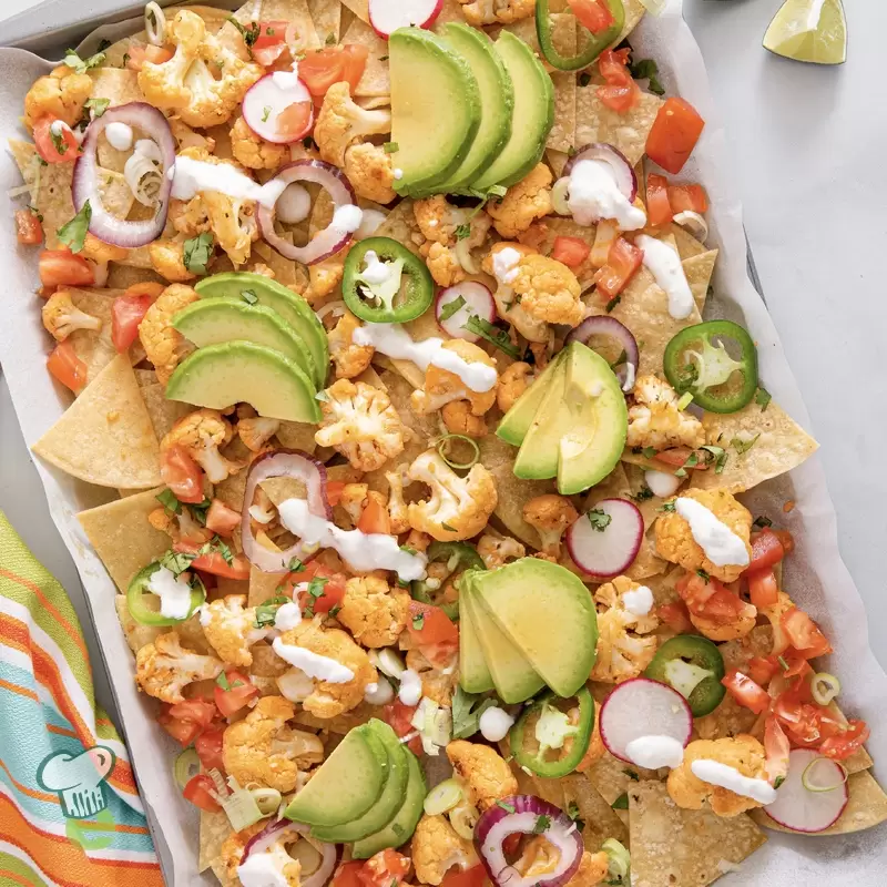 Heart Healthy Sheet Pan Nachos